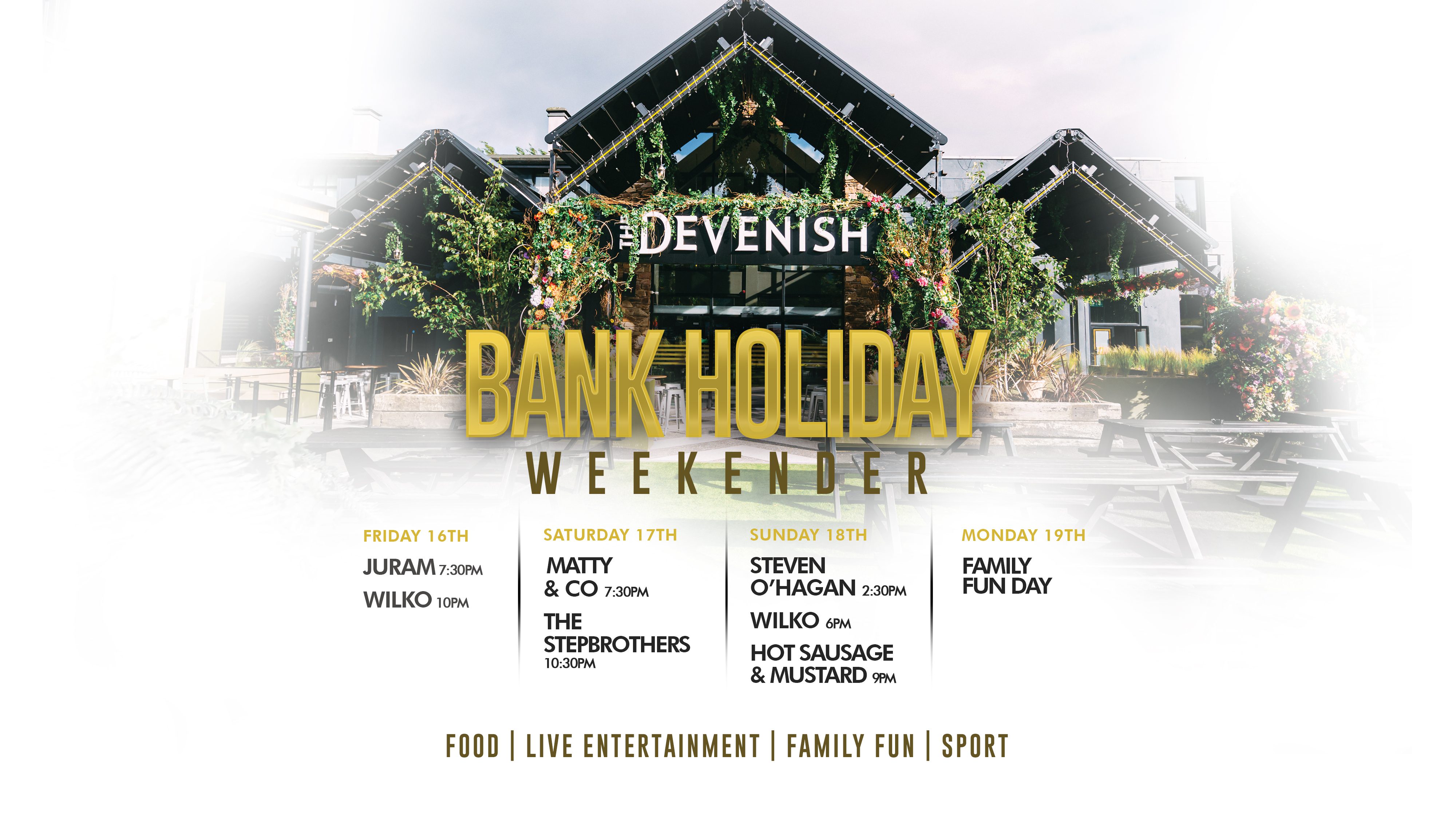 Bank Holiday Weekender | The Devenish Complex