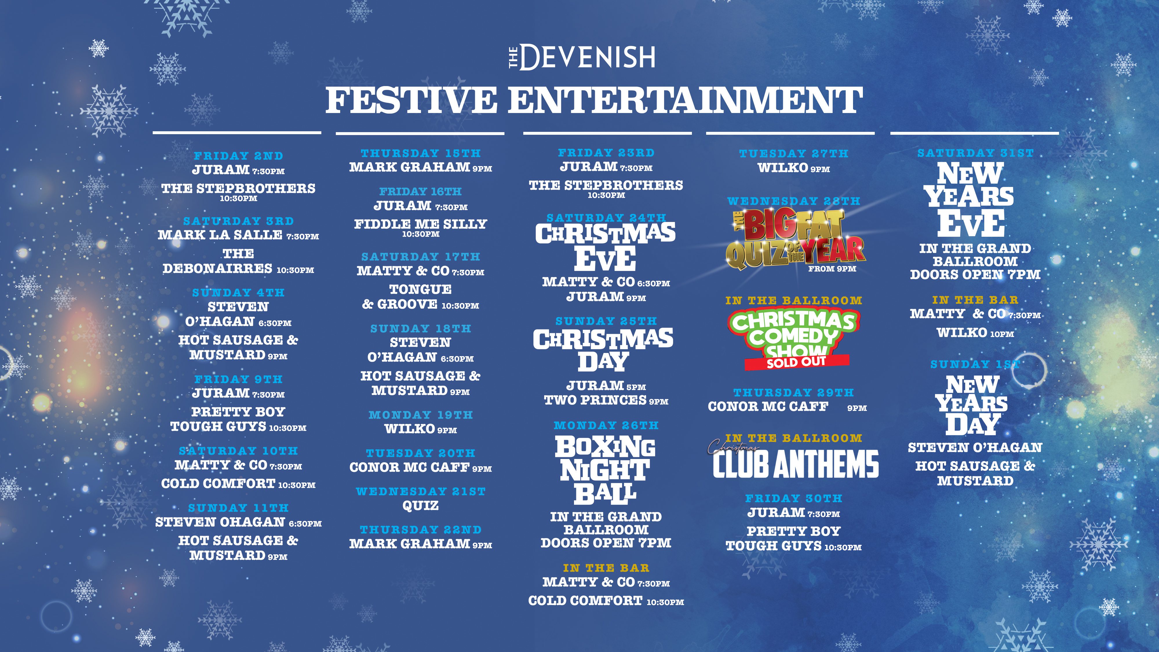 The Christmas Season | The Devenish Complex