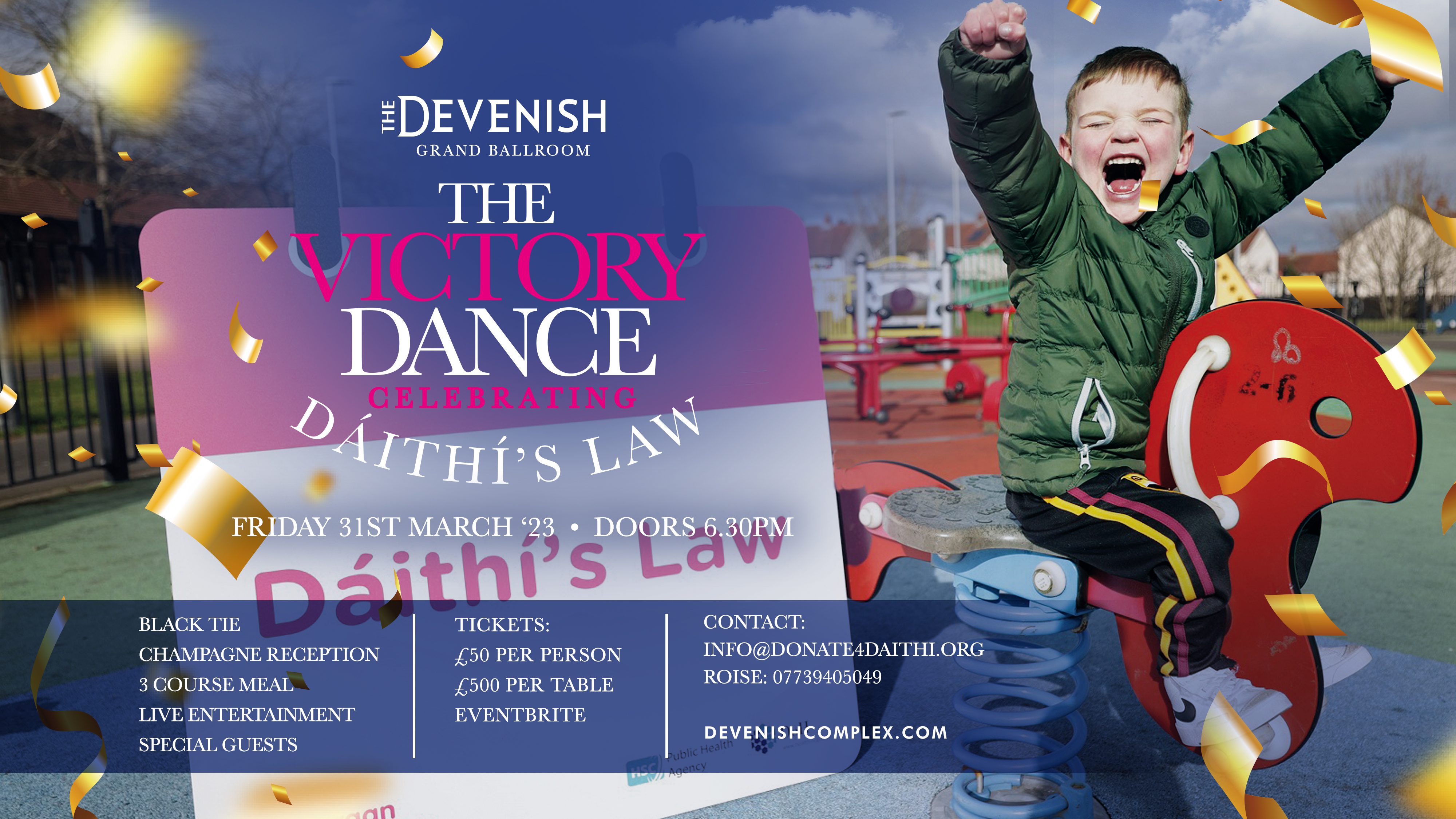 The Victory Dance - Celebrating Dáithís Law | The Devenish Complex