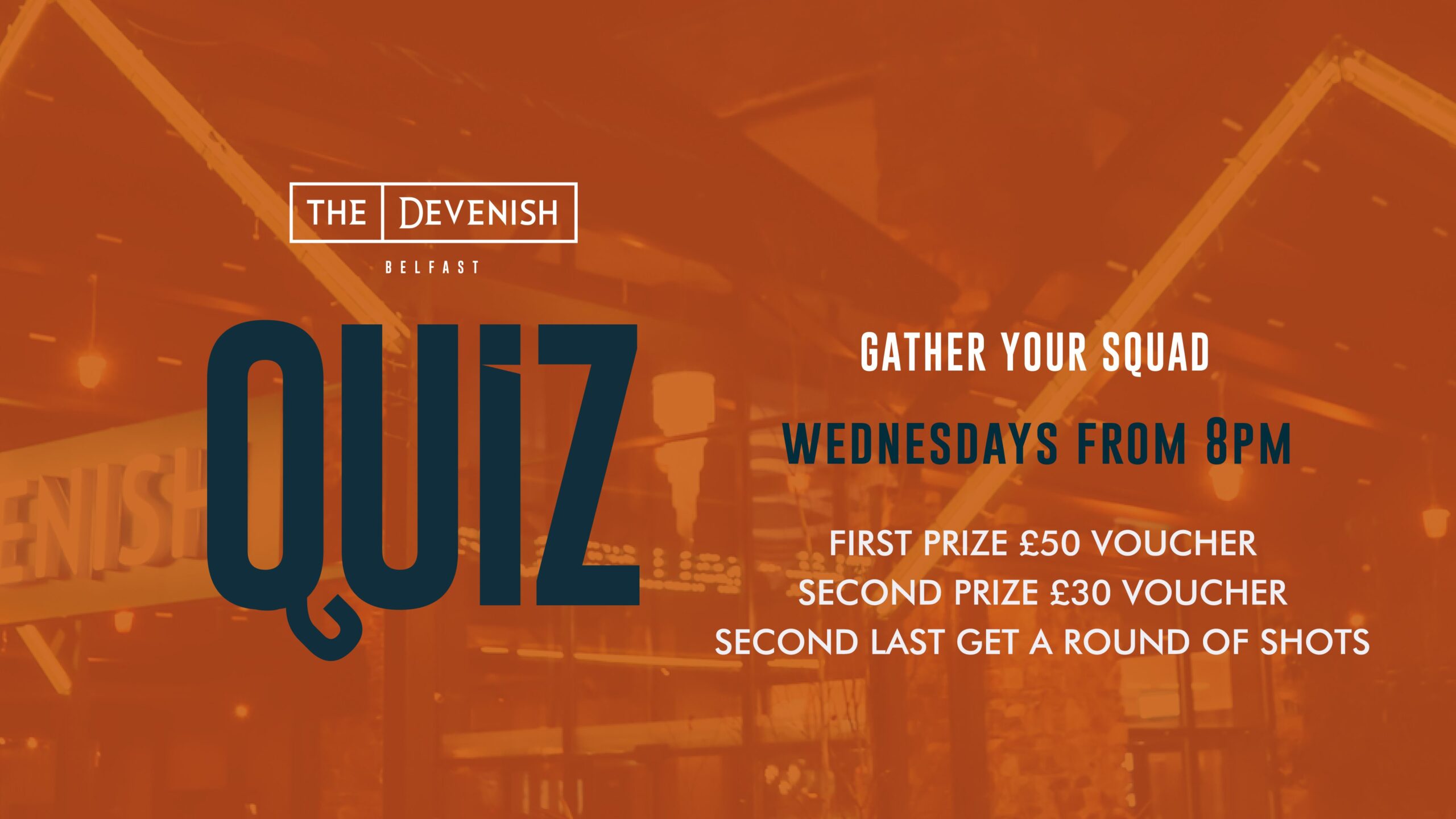 Wednesday Quiz Night | The Devenish Complex