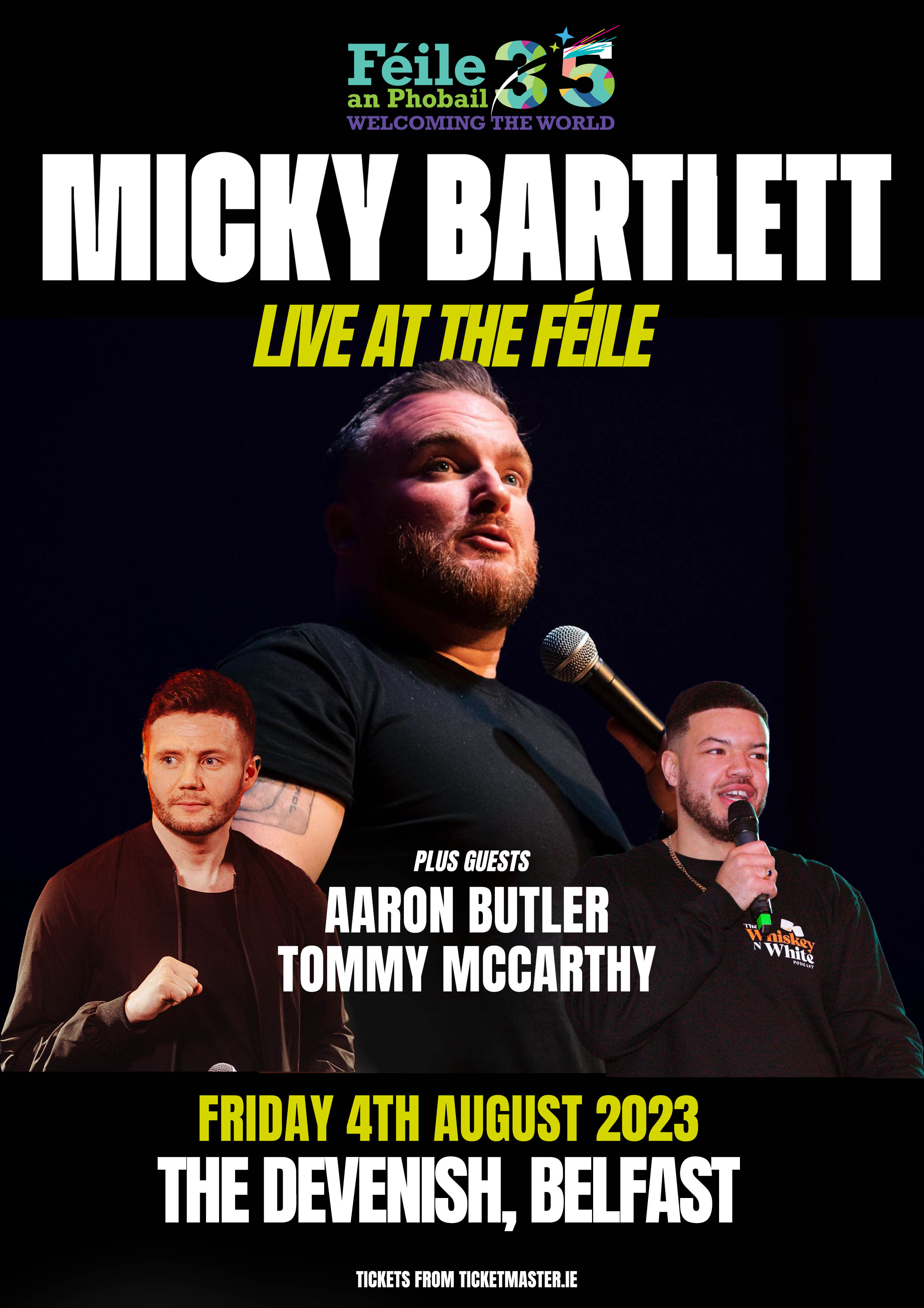 Micky Bartlett Live at the Féile | The Devenish Complex