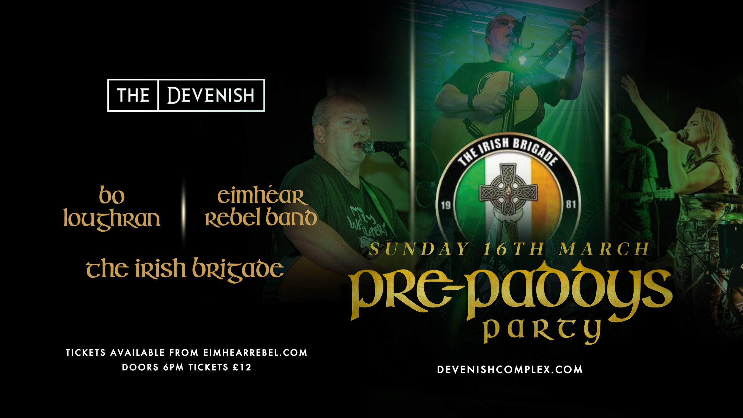 Pre Paddys Party | The Devenish Complex