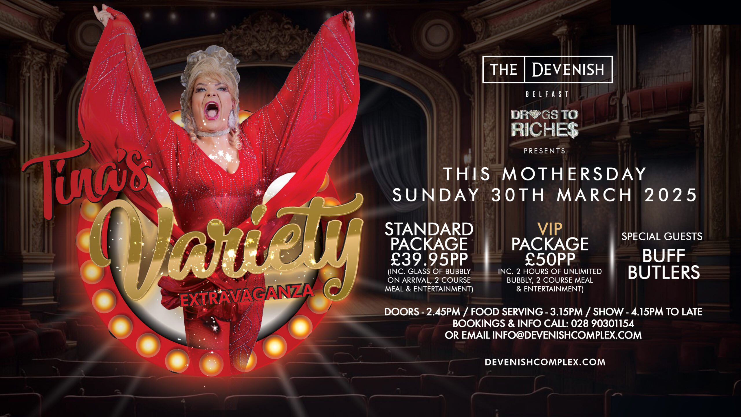 Tinas Variety Extravaganza | The Devenish Complex
